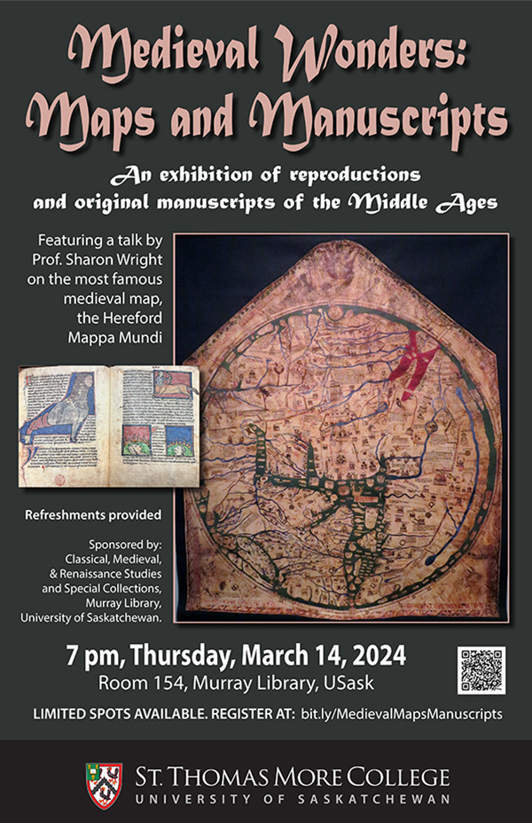 Medieval Wonders: Maps and Manuscripts - St. Thomas More College
